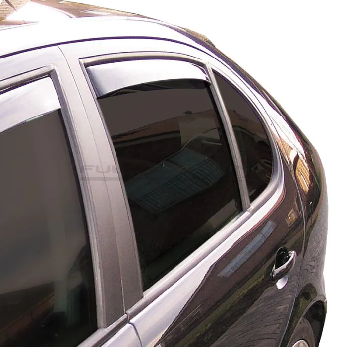 Climair Hinten Side Window Visor Klemme Dunkel Plastik BMW X1