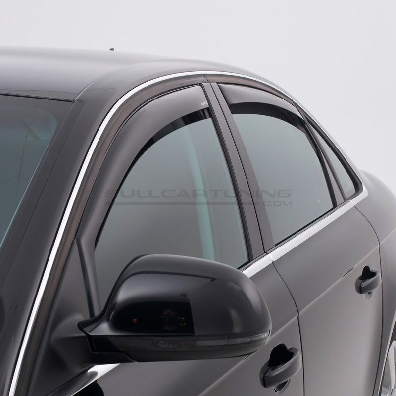 Climair Vorne Side Window Visor Klemme 5 Turer Plastik Honda CR V Fullcartuning